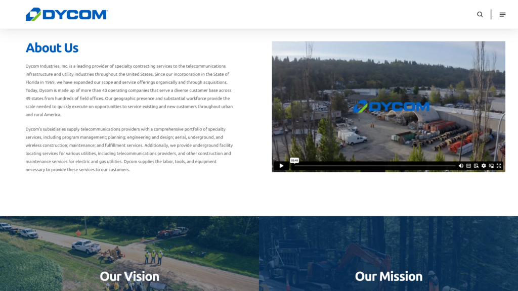 Dycom Industries - Orpheus, Inc.